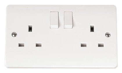 Switched Double Socket 2 Gang 13A CMA036 | Online Shop
